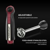 LINKChef Immersion Blender, 20-Speed 1000W Hand Blender, Turbo Mode, Food and Soup Mixer ...