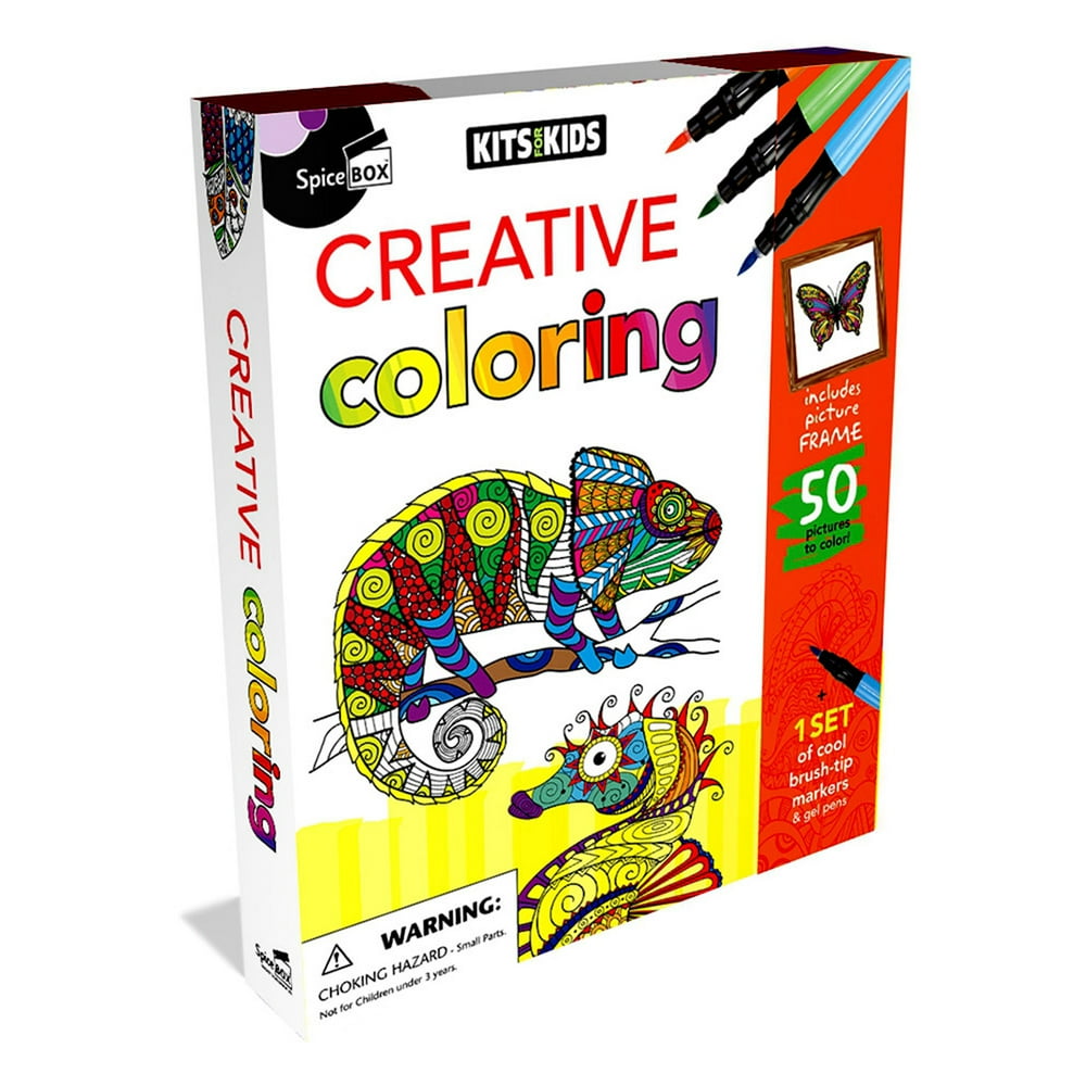 Kits 4 Kids Creative Coloring - Walmart.com - Walmart.com