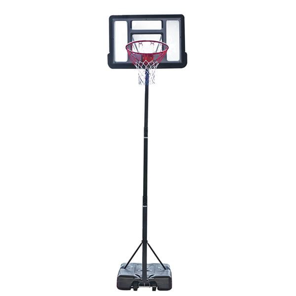 HLONK Portable Removable Basketball System Basketball Hoop Teenager PVC ...