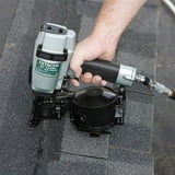 Metabo HPT 16-Gal Pneumatic Roofing Nailer with Side Loading Magazine ...