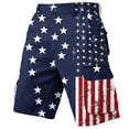 DPTALR Men's American Flag Print Cargo Shorts,Casual Summer Shorts with ...