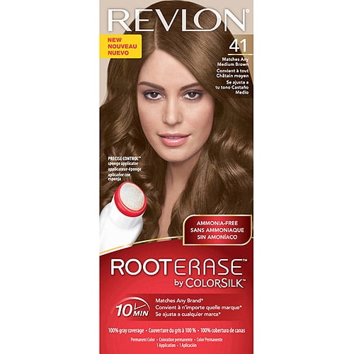 Revlon Revlon ColorSilk Root Erase Permanent Color, 1 ea - Walmart.com ...