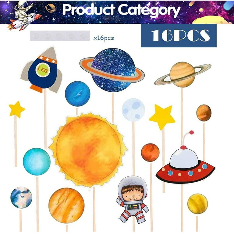 Planets Cake Toppers