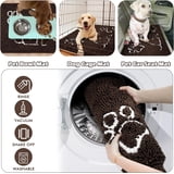 Softlife Chenille Dog Doormats Indoor Entrance,Pet Indoor Door Mats ...
