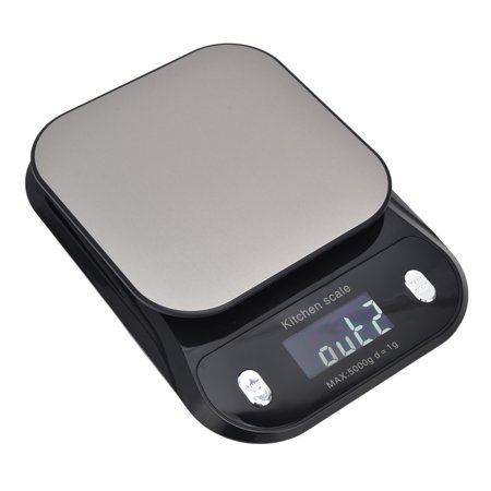 ANGGREK Kitchen Scale,5000g Electric Kitchen Gram Scale With Unit ...