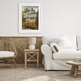Stupell Industries Vintage My Happy Place White Framed Print Under ...
