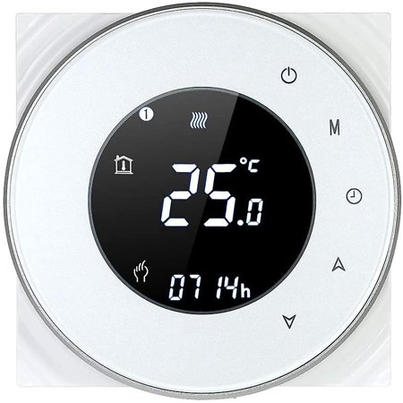 Wi-fi Programmable Thermostat Wireless Smart Room Thermostat With Lcd ...