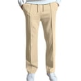 Blmnix Work Pants Men's Pants Pleated Baggy Sweat Pants Pants Straight ...