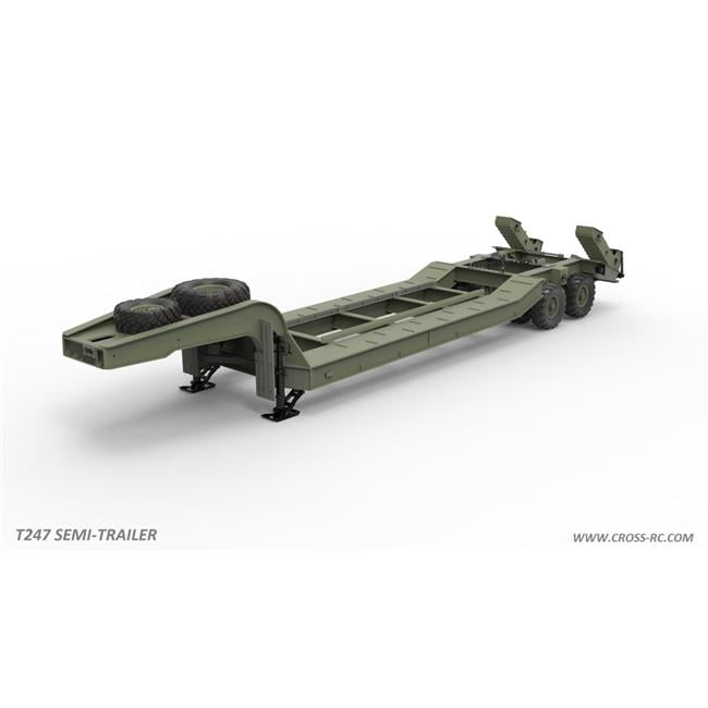 Cross RC CZR90100034 T247 Flatbed Trailer Kit for BC8 - Walmart.com