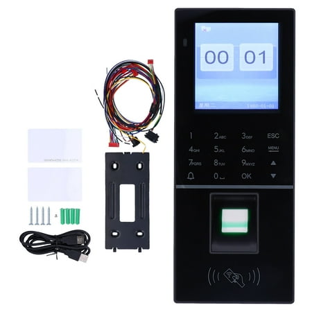 Employee Time Clock, Password Card 2.4in Small Access Control Check-in ...
