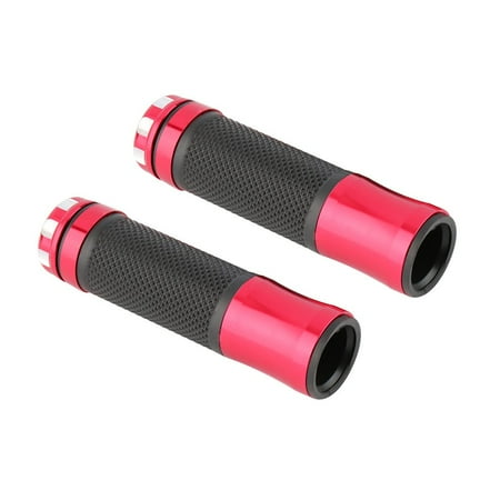 Replacement One Pair Motorcycle Handle Bar Sports Metal Rubber Hand ...