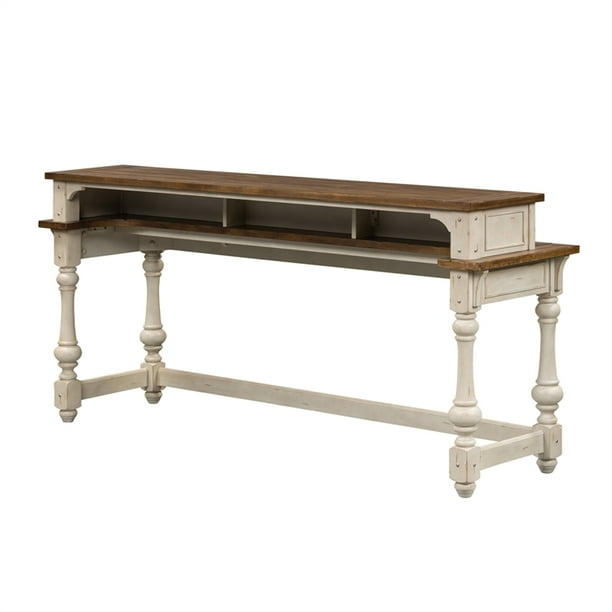 Morgan Creek White Console Bar Table - Walmart.com