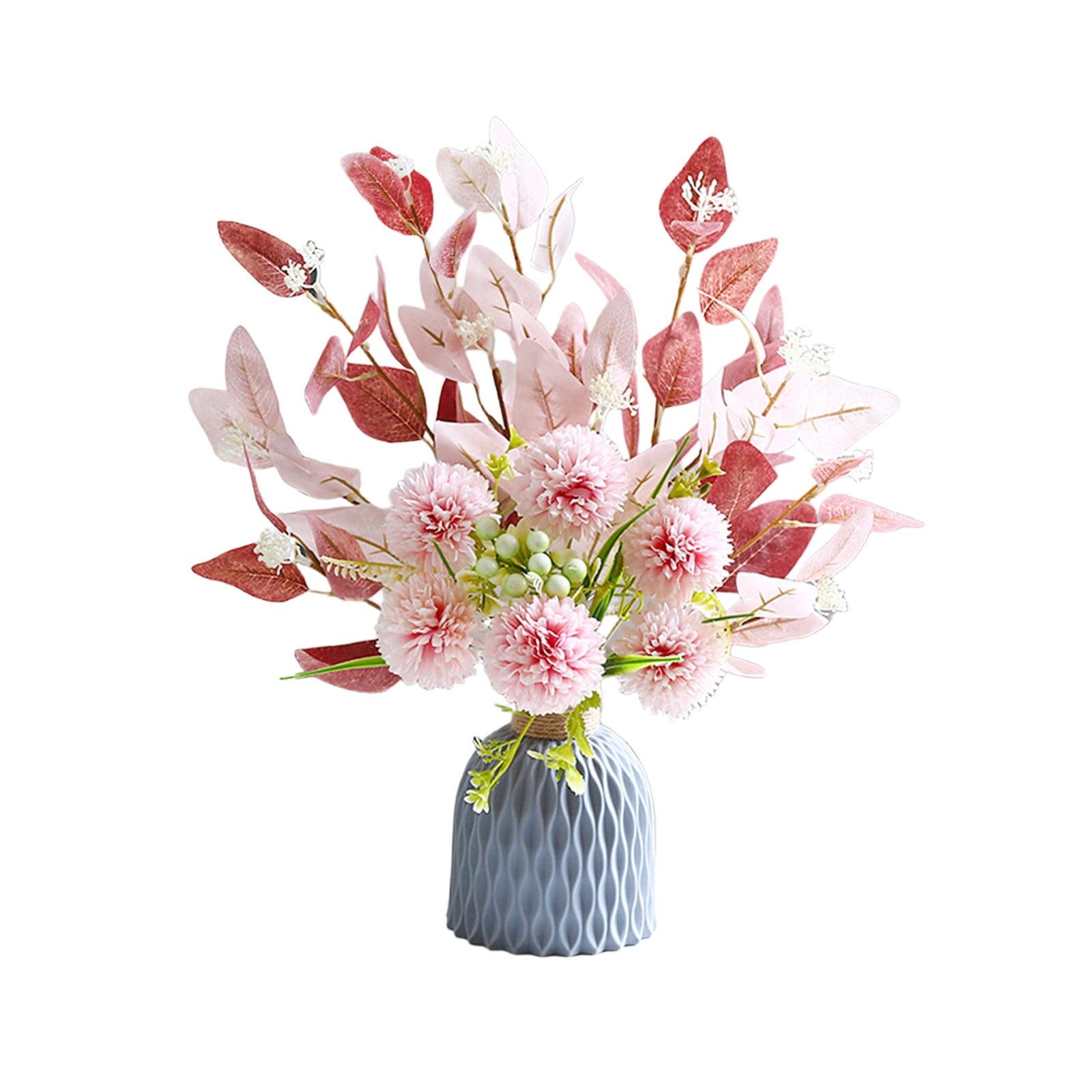 Click here for Fesfesfes Hydrangea Bouquet With Ceramic Pot artif... prices