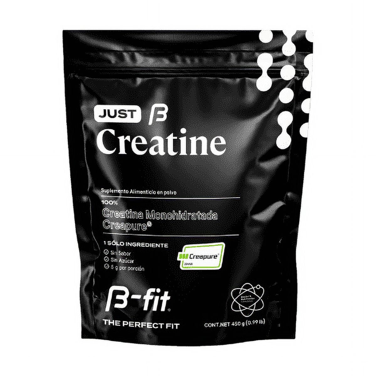 B-FIT Creatina Monohidratada (Creapure®) Pura sin sabor Just Creatine ...