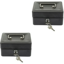 "Nova Pro Supply Alloy Steel Lockable Cash Drop Box, 6""x6""x12 ...