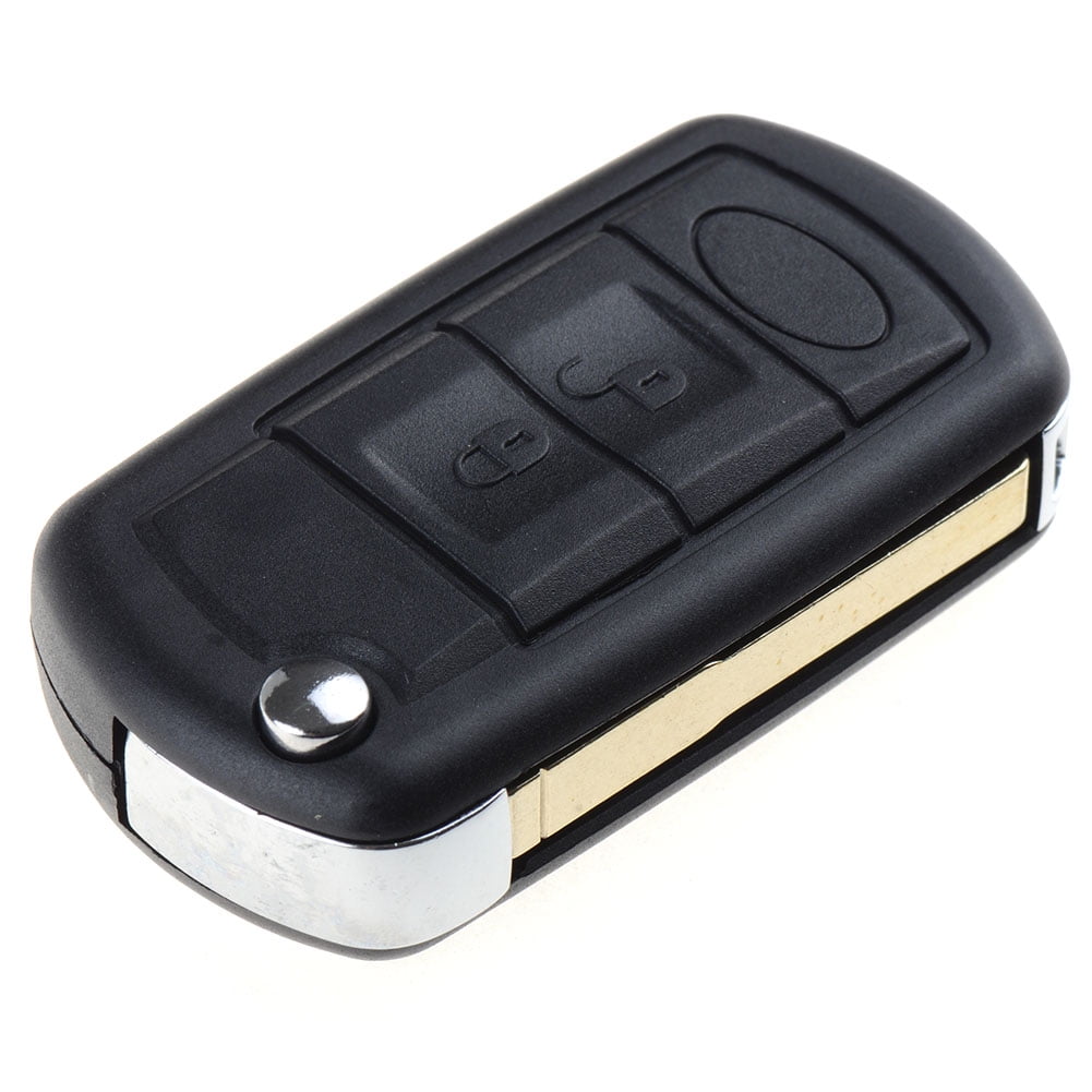 3 Buttons Flip Key Shell for LAND ROVER Range Rover Sport LR3 Discovery ...