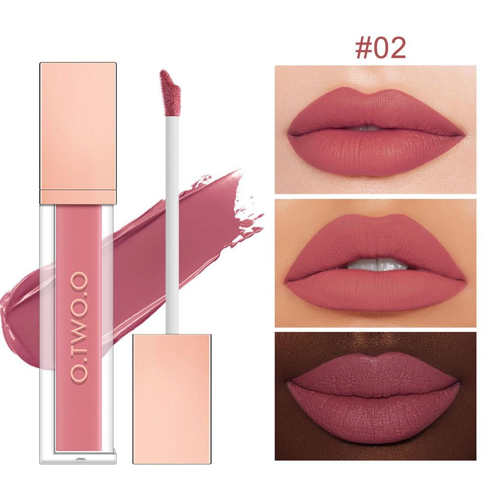 Tinte labial mate O.TWO.O Kiss Proof Maskproof Lápiz labial líquido de ...