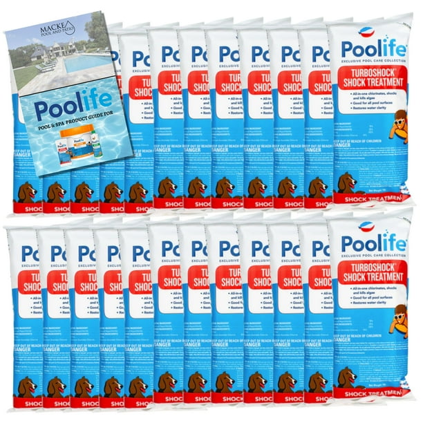 POOLIFE Turbo Shock 1 Lbs Bags (24 count) - Walmart.com