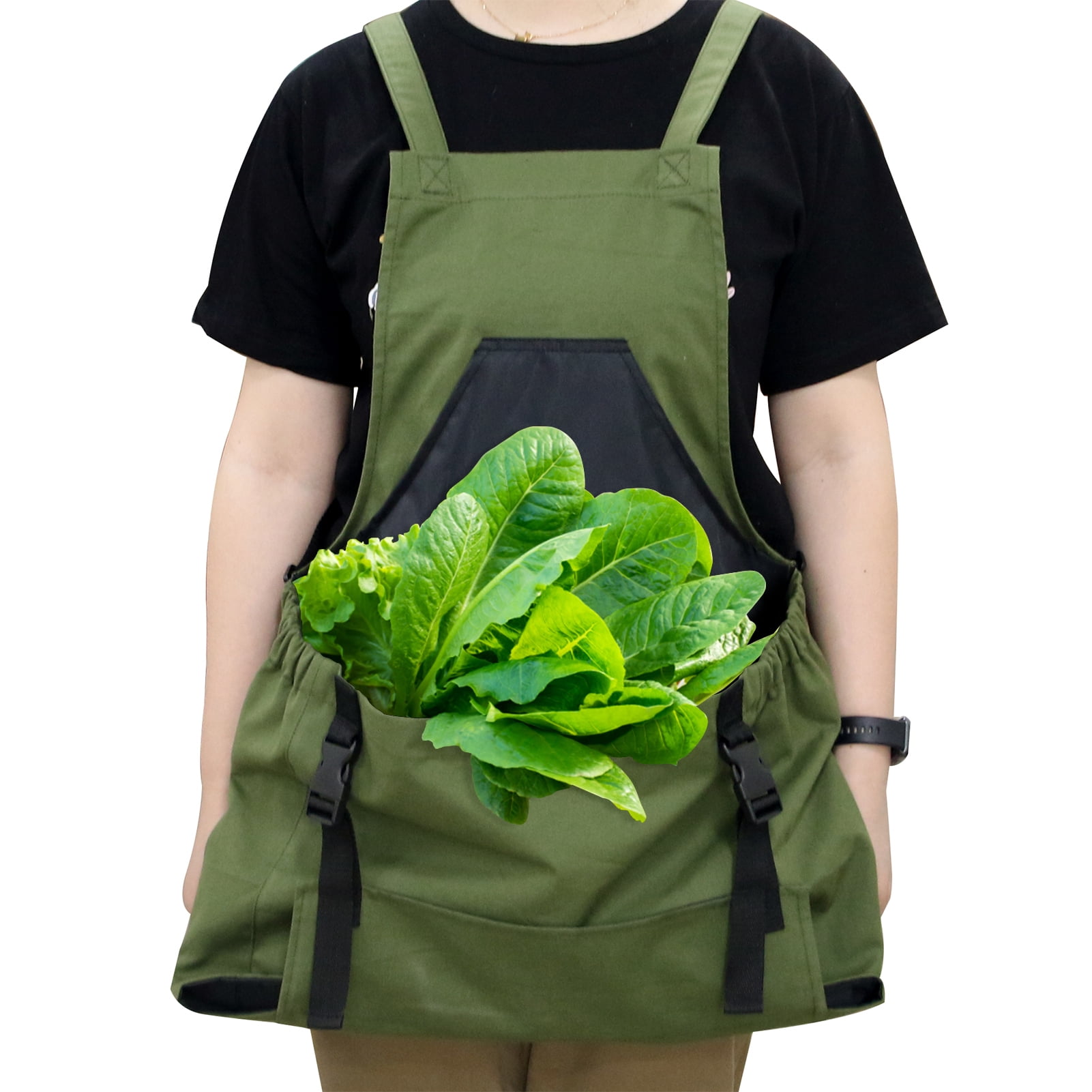 Click here for Yeacher Canvas Harvest Apron For Outdoor Gardening... prices