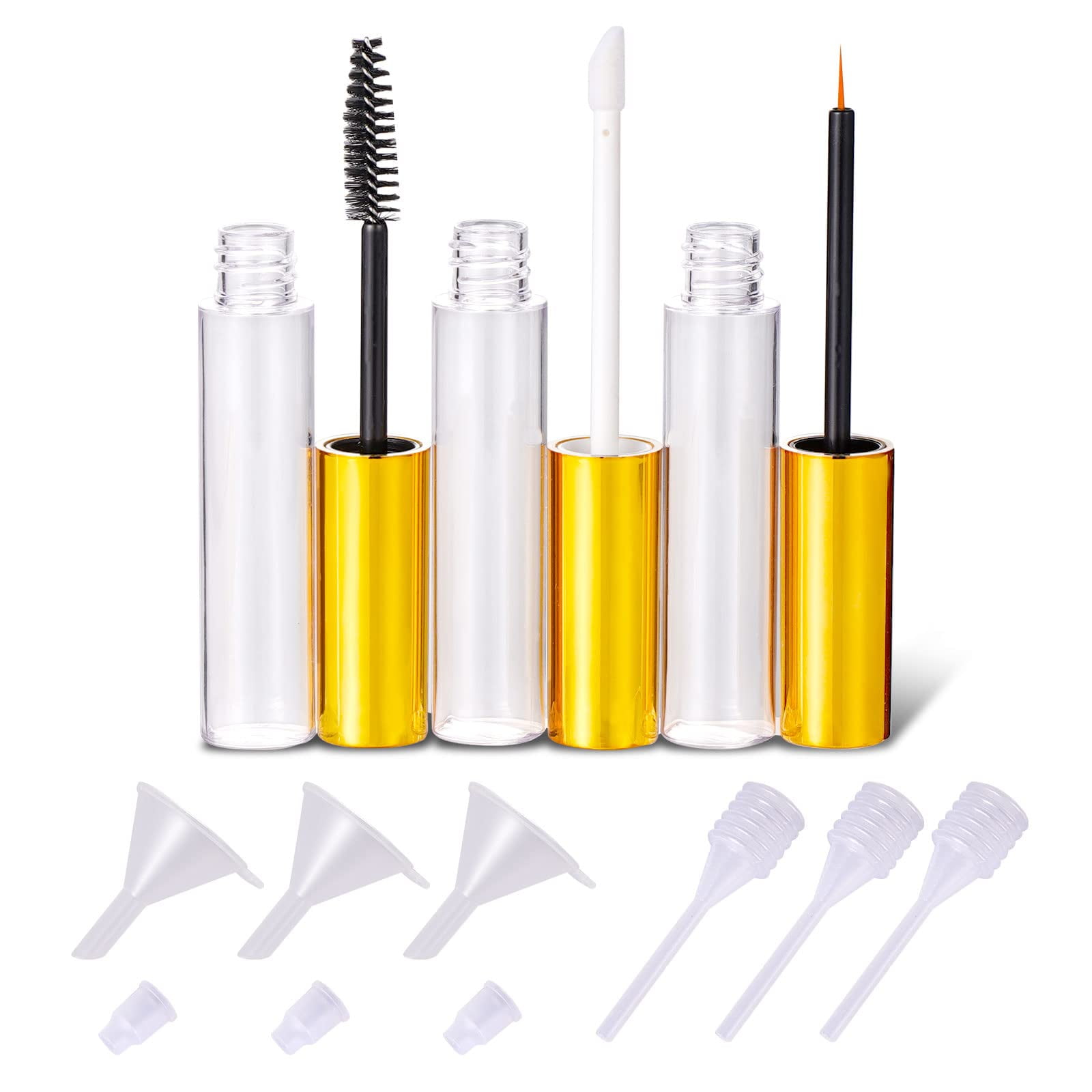 Ideal Swan 10ml Empty Mascara Tube Eyeliner cream container Bottle, Lip ...