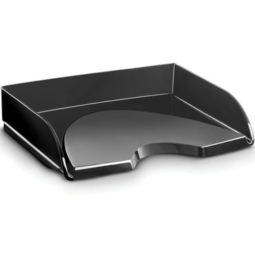 Officemate Achieva Stackable Side Load Letter Tray, Recycled Plastic ...