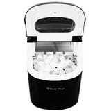 Magic Chef Compact 27 lb. Capacity Portable Countertop Ice Maker, Black ...