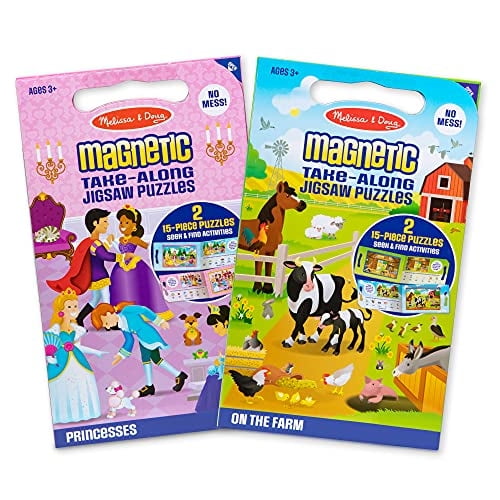 Paquete de rompecabezas magnético Puzzle Melissa & Doug para llevar ...