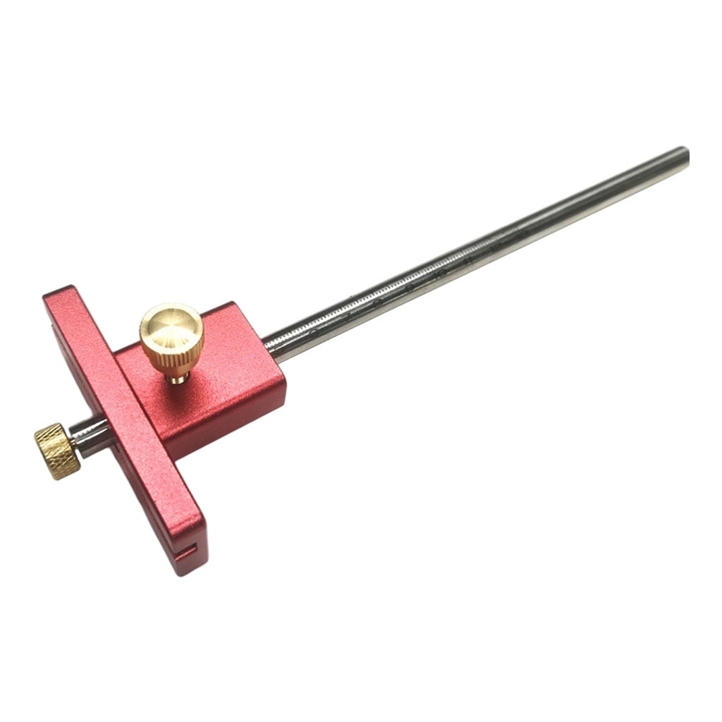 Aluminum Alloy Woodworking Scribe Tools 130 Mm Sliding Parallel Line ...