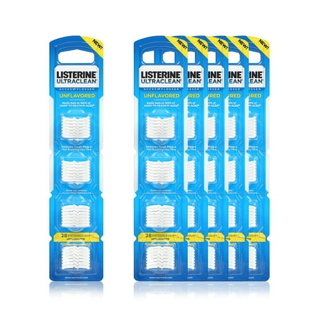 Listerine Ultraclean Access Flosser Refill Heads Floss Bundle Proper ...
