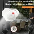 Solar Powered Security Camera Solar Powered Human Sensor Security Dummy ...