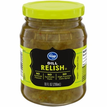 Heinz Dill Relish, Sweet Pickled Cucumber & Vegetable, Easy Squeeze, 12 ...