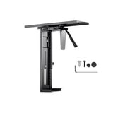 Monoprice Computer Case CPU Tower Holder, Adjustable Under Desk Mount ...