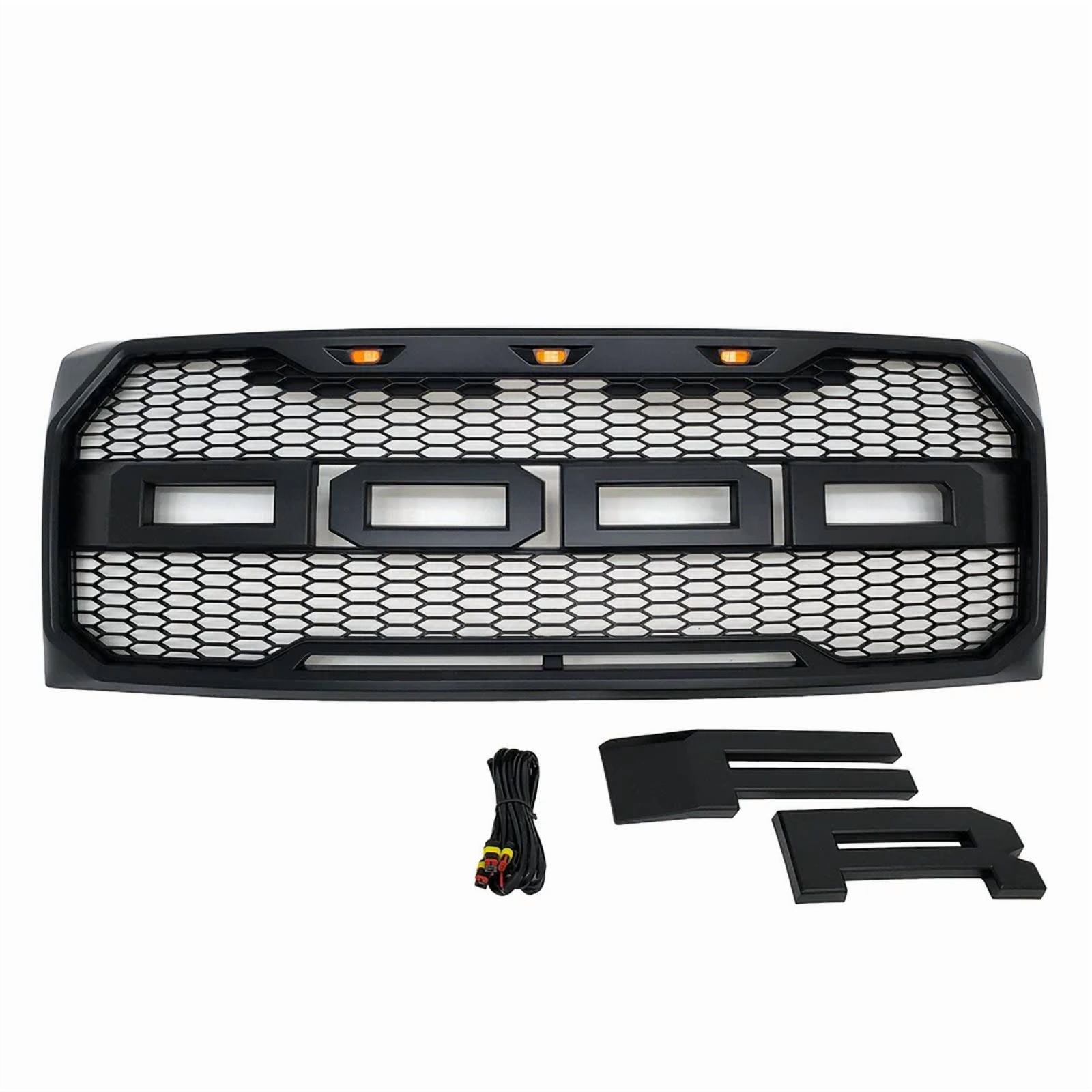 Click here for Galaxy Auto Raptor Style Grille For 2009-14 Ford F... prices