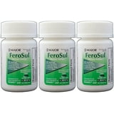 Pack of 3 Major Ferosul Tablets, 325 mg, Green, 300 Count - Walmart.com
