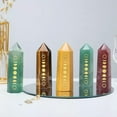 HOOUN Moon Degaussing Lunar Eclipse Hexagonal Obelisk Wand Crystal ...
