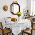 Abstract Marble Texture Table Cloth 60x60in, Waterproof Square ...