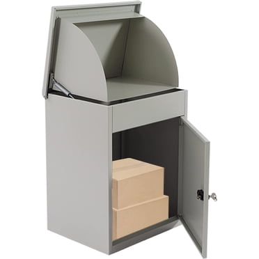 AECOJOY Package Delivery Boxes for Outside Parcel Drop Box Outdoor ...