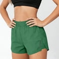 Ailaofu Women's High Waist Running Shorts Stylish Letter Print Shorts ...