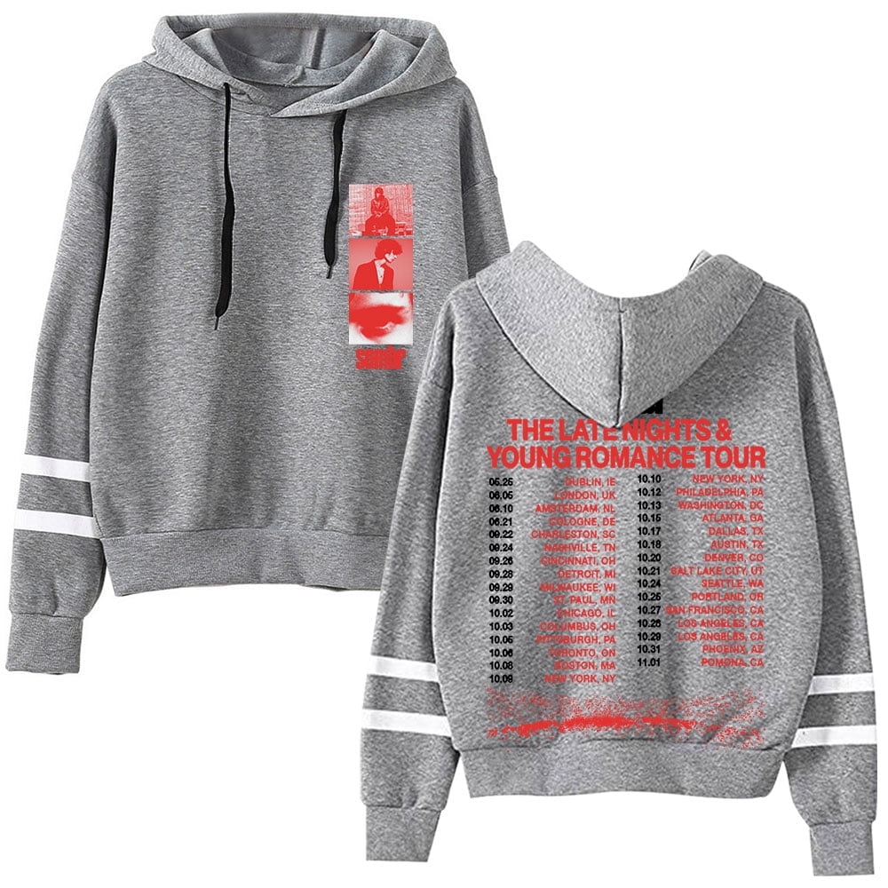 Sombr The Late Nights & Young Romance Tour Pullovers Pocketless ...