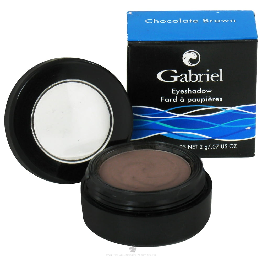 Gabriel Cosmetics Inc. Eyeshadow Chocolate Brown, 0.07 Ounces - Walmart.com