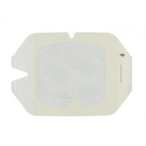 3M Tegaderm Transparent Film Dressing with Border, 4 Inches x 4.75 ...