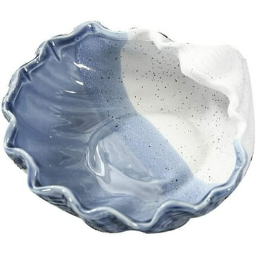Ceramic Shell Bowl Snack Serving Storage Bowl Decorative Bowls Candy ...