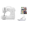 Michley Desktop Sewing Machine & Accessories 3-Piece Value Bundle ...