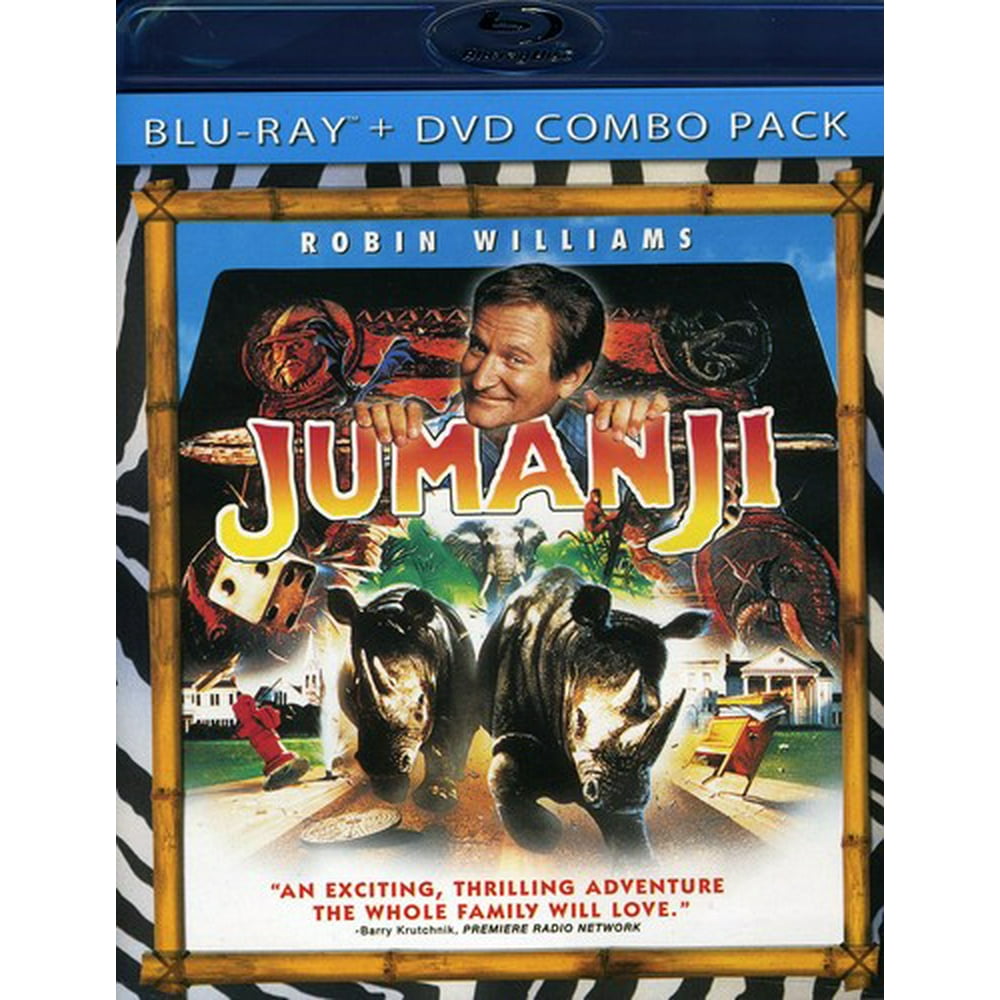 Jumanji (Blu-ray + DVD) - Walmart.com - Walmart.com