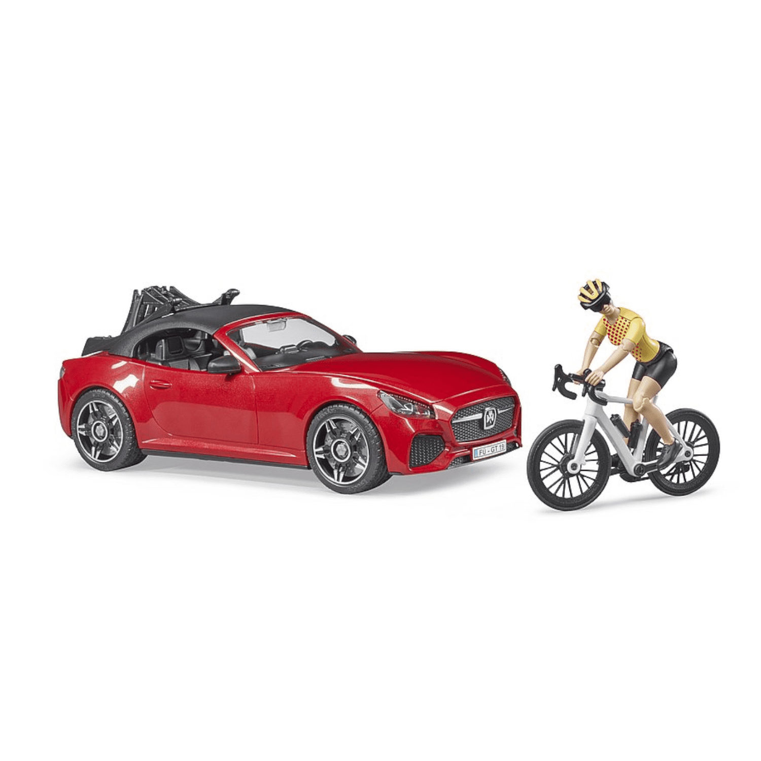 Click here for Bruder Leisure: Roadster With Racing Bicycle And C... prices