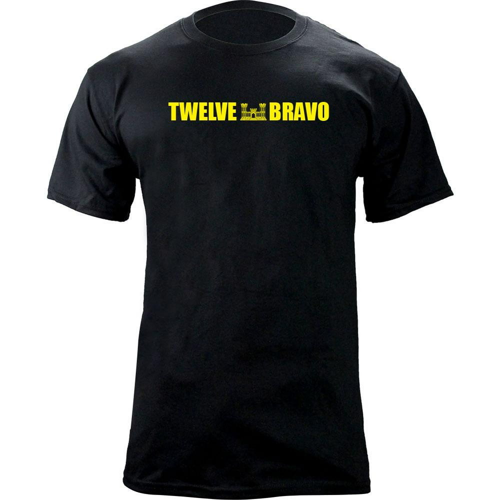 USAMM - Army Combat Engineer MOS 12 Bravo 12B Veteran T-Shirt - Walmart ...