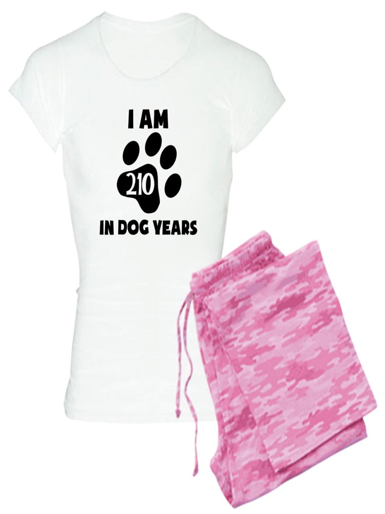 CafePress - 30Th Birthday Dog Years Pajamas - Women's Light Pajamas ...