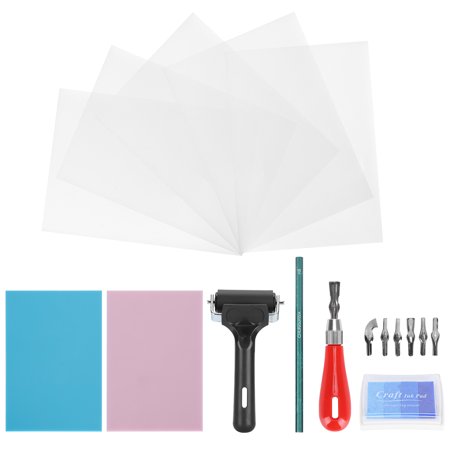 Rubber Making Kit Carving Tool Rubber Making Kit Roller Carving Block ...