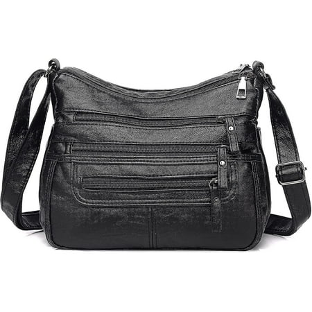 Women Small Crossbody Bag Pu Leather Over Shoulder Purse Handbag Ladies ...