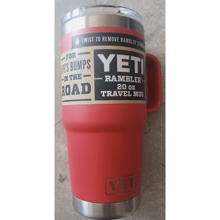 YETI, Travel Mug, 20 oz, Seafoam, with StrongHold Lid - Walmart.com